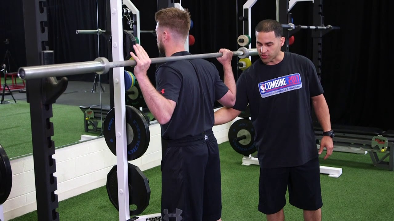 NBA FIT Week: Back Squat - YouTube