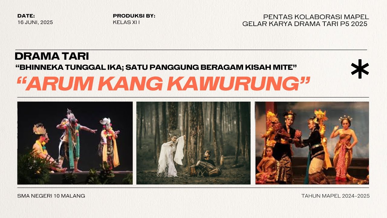 DRAMA TARI ARUM KANG KAWURUNG_XI I _2025 - YouTube