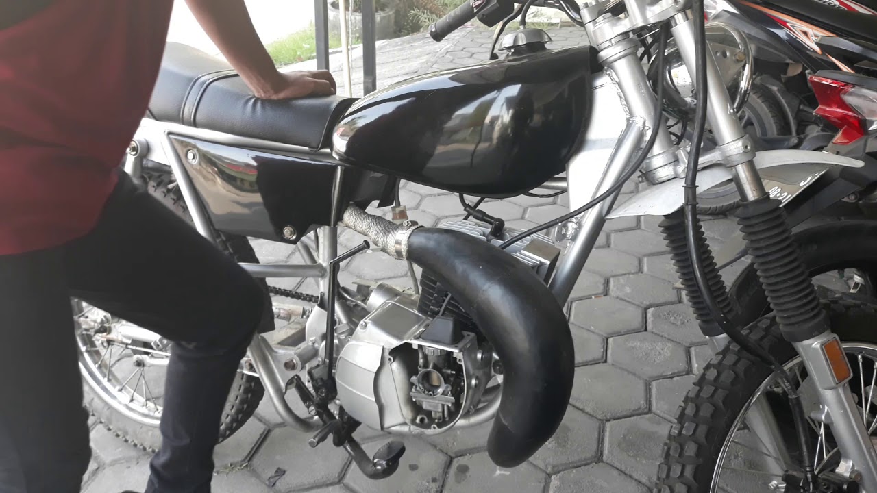 Suzuki TRS custom modif trail classic 2 stroke | Dream Bike Custom ...