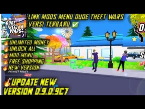 UPDATE DUDE THEFT WARS MOD MENU NEW VERSION - YouTube