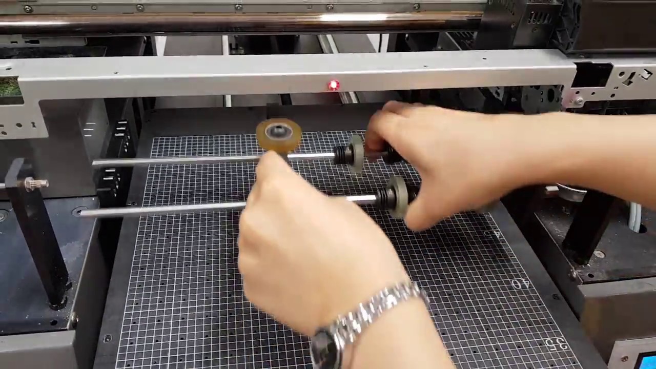 [DREAMJET] Installation of Rolling Jig 회전지그 설치 - YouTube