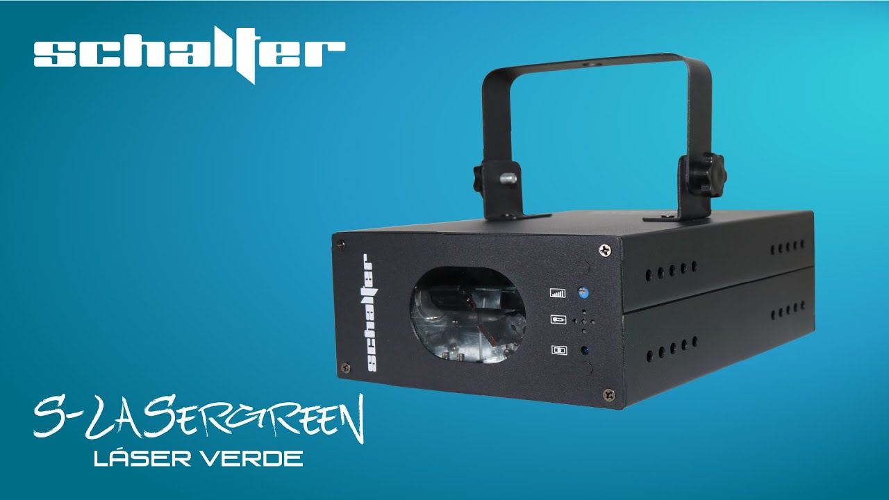 SCHALTER | S-LASERGREEN Láser Verde - YouTube