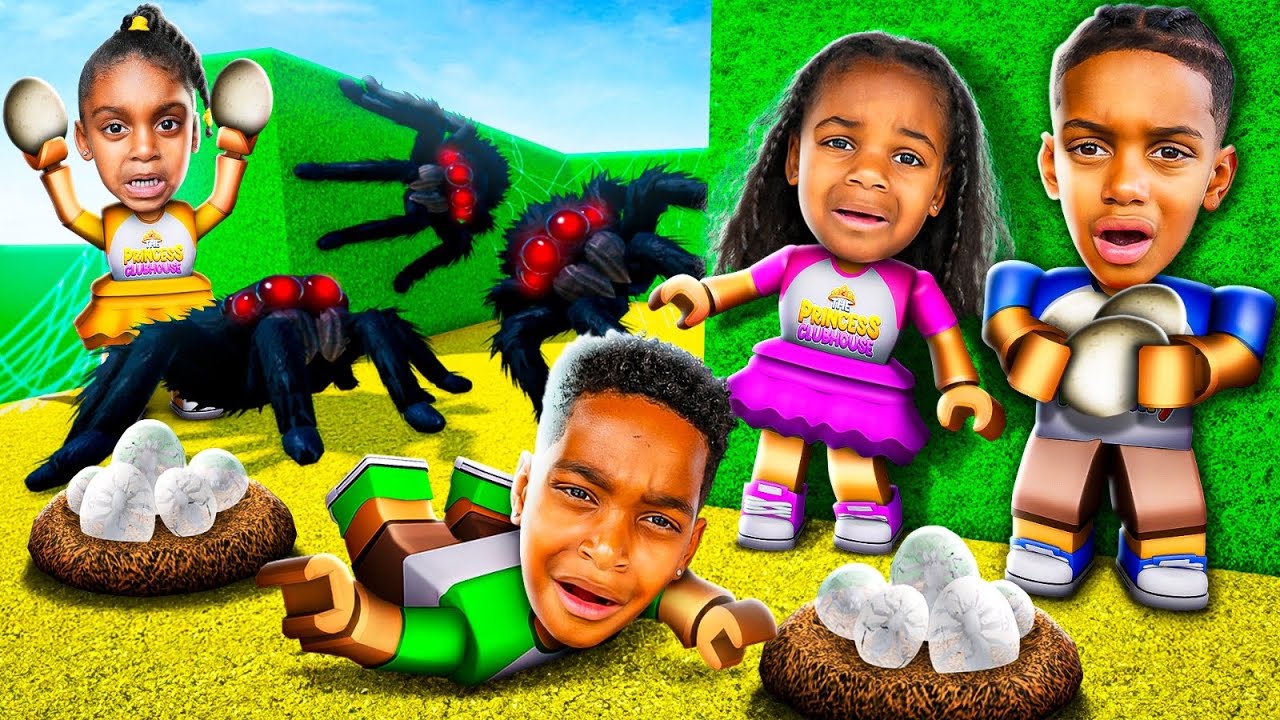 Stealing Spider Eggs Roblox Youtube
