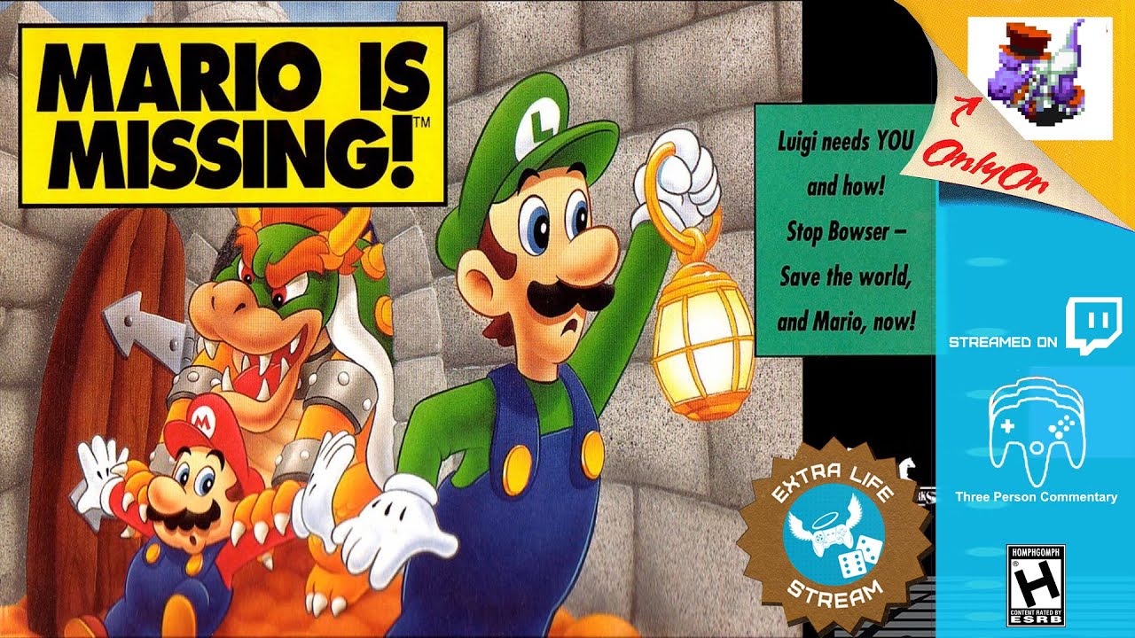 Extra Life 2019 - Mario is Missing - YouTube