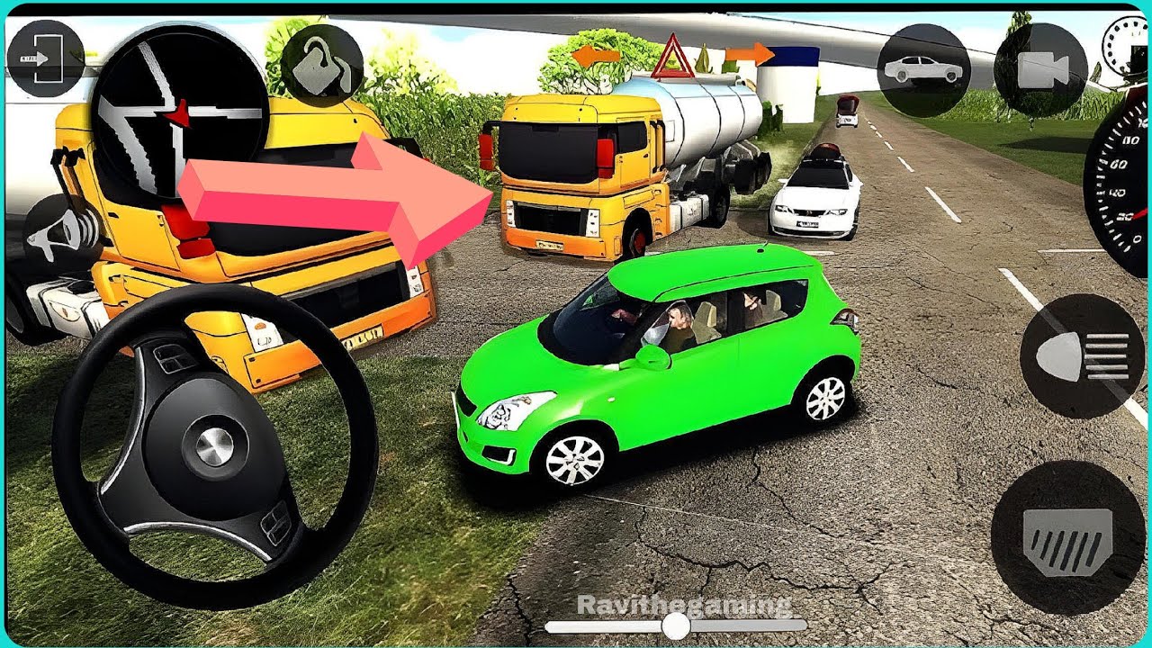car simulator high graphics game #ravithegaming - YouTube