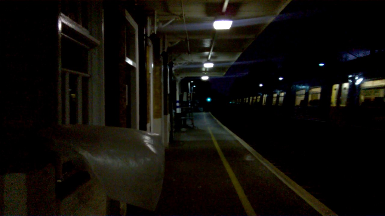 Enfield Chase train arrives - YouTube