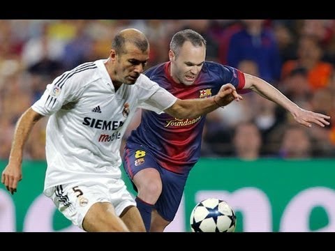 ZINEDINE ZIDANE VS ANDRÉS INIESTA: ¿QUIÉN FUE MEJOR? - YouTube