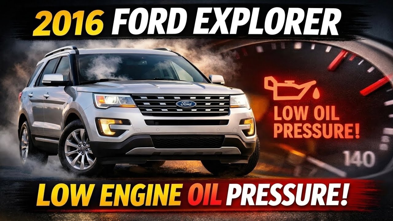 Ford Explorer Low Engine Oil Pressurenull