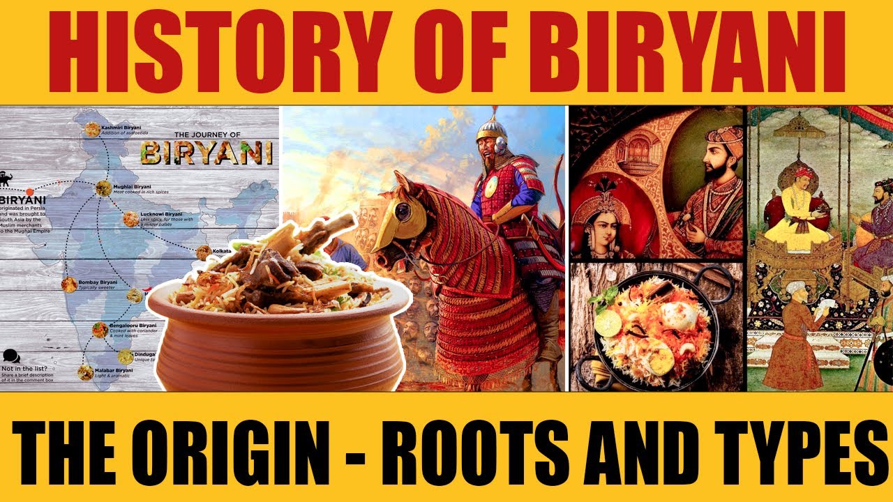 The Biryani History , Origin , Roots And Types || Tiny Dot Foods - YouTube