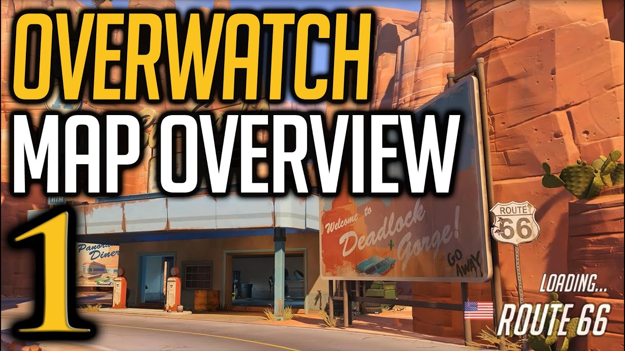 Overwatch Map Overview #1 - Route 66 - YouTube
