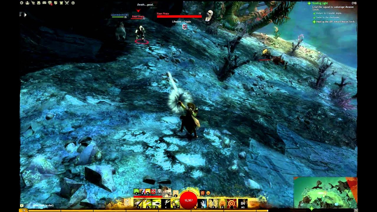 GW2 Stealing Light Personal Story Ruins Of Orr Invasion - YouTube