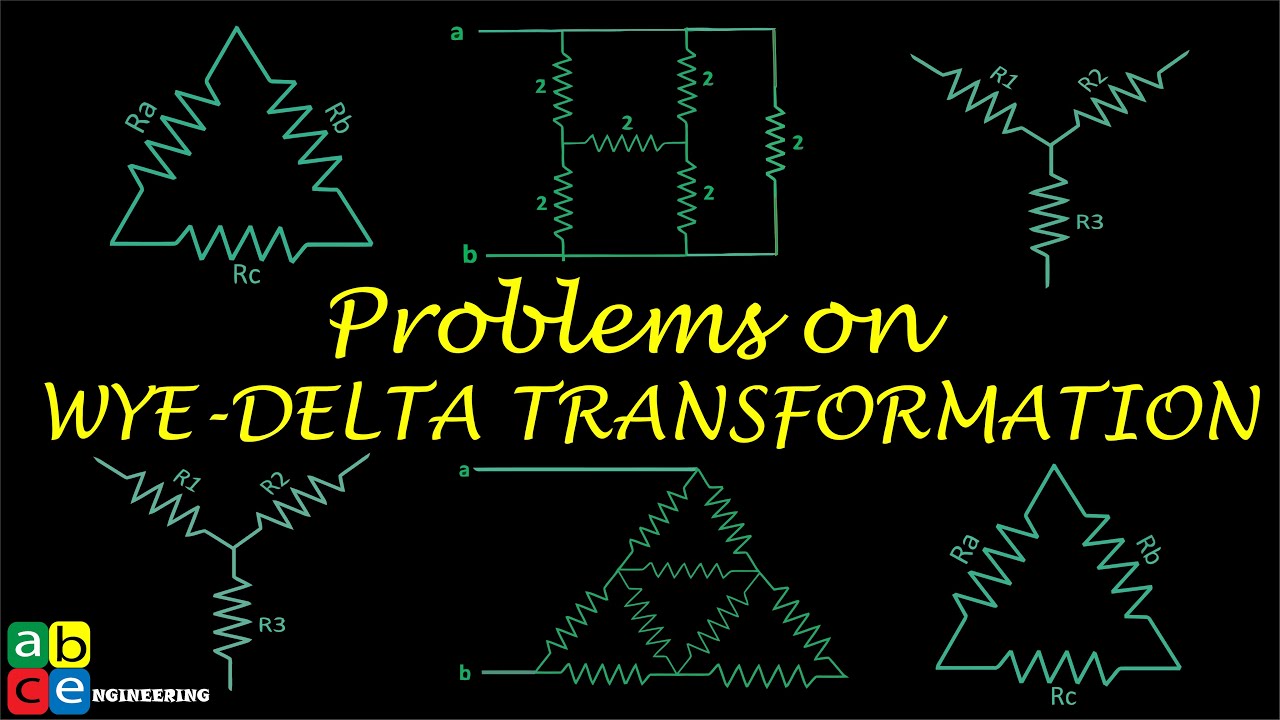 Problems on Wye-Delta Transformation||Tutorial-06||Wye-Delta ...