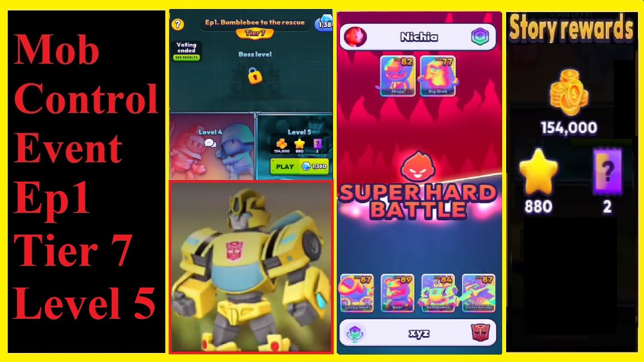 Mob Control Transformers Season Echoes from Cybertron Ep1 Bumblebee to ...