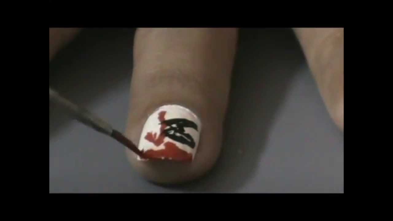 WWE Nail Design Tutorial! - YouTube