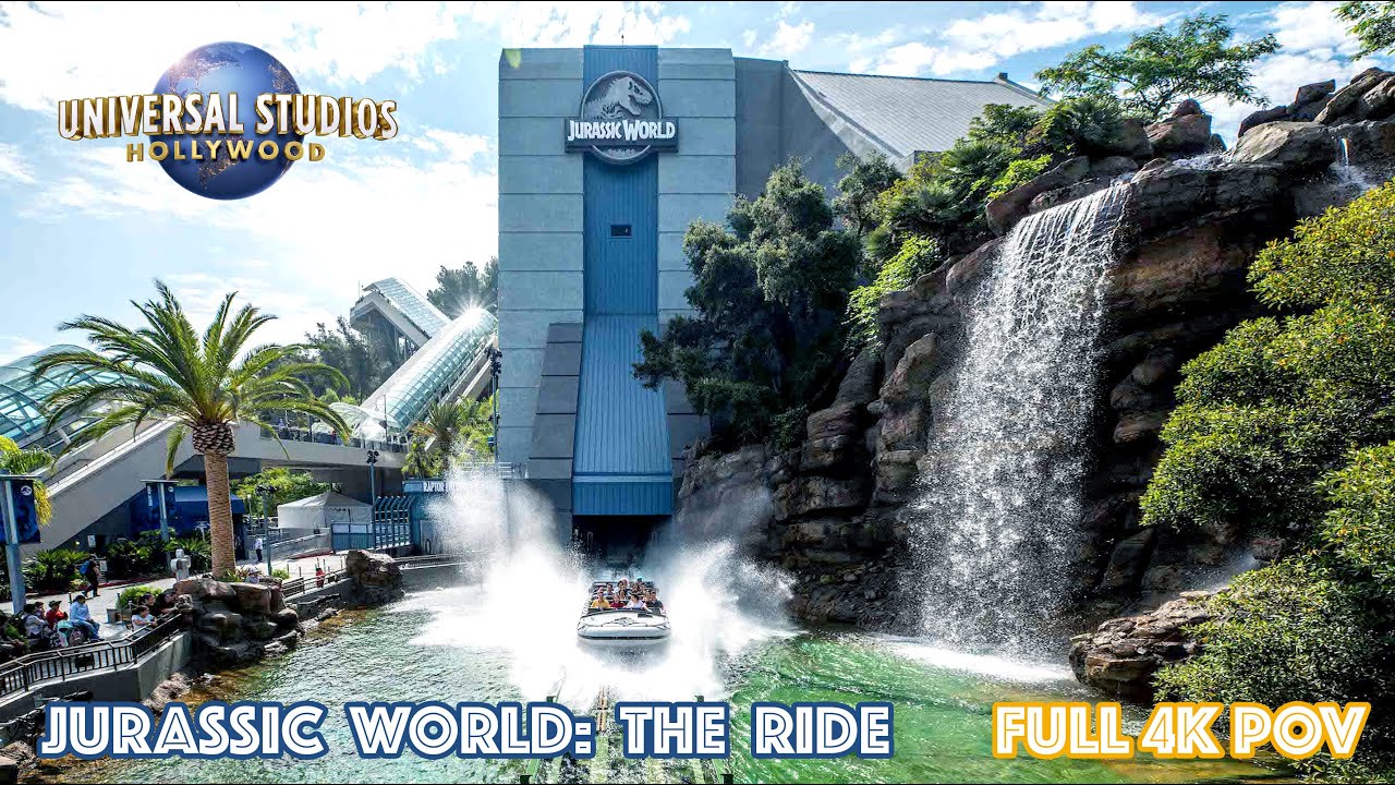 JURASSIC WORLD: THE RIDE - Universal Studios Hollywood - YouTube