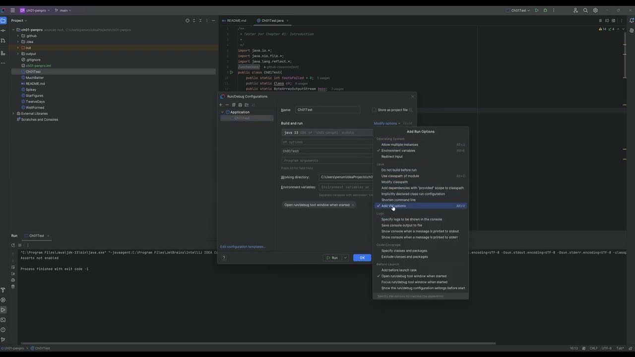Enable assertions in IntelliJ IDEA - YouTube