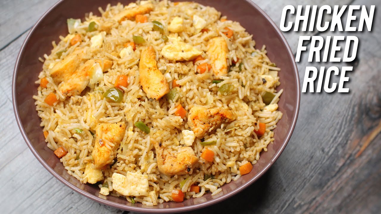 Chicken Fried Rice | Street Style Fried Rice Recipe | Egg Fried Rice ...
