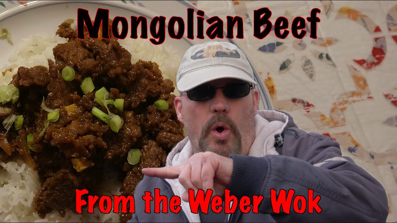 Mongolian Beef... From the Weber Wok! - YouTube