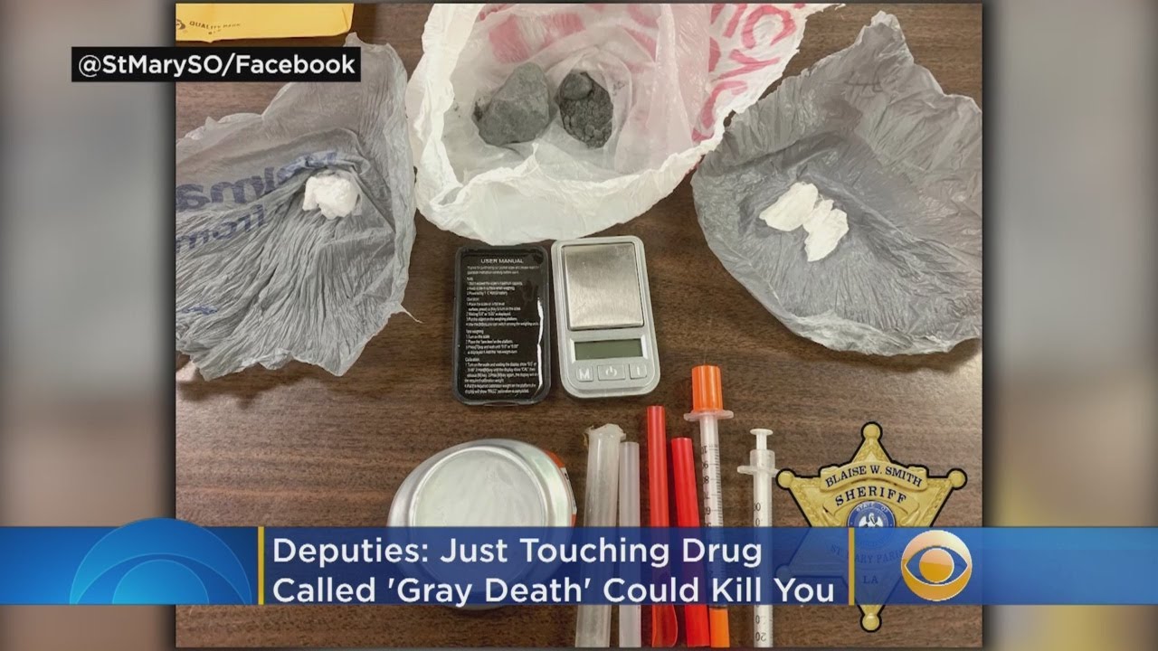 Deputies: Just Touching ‘Gray Death’ Drug Could Kill You - YouTube