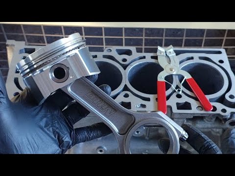 How To Build an Engine: Piston And Rod Assembly - YouTube