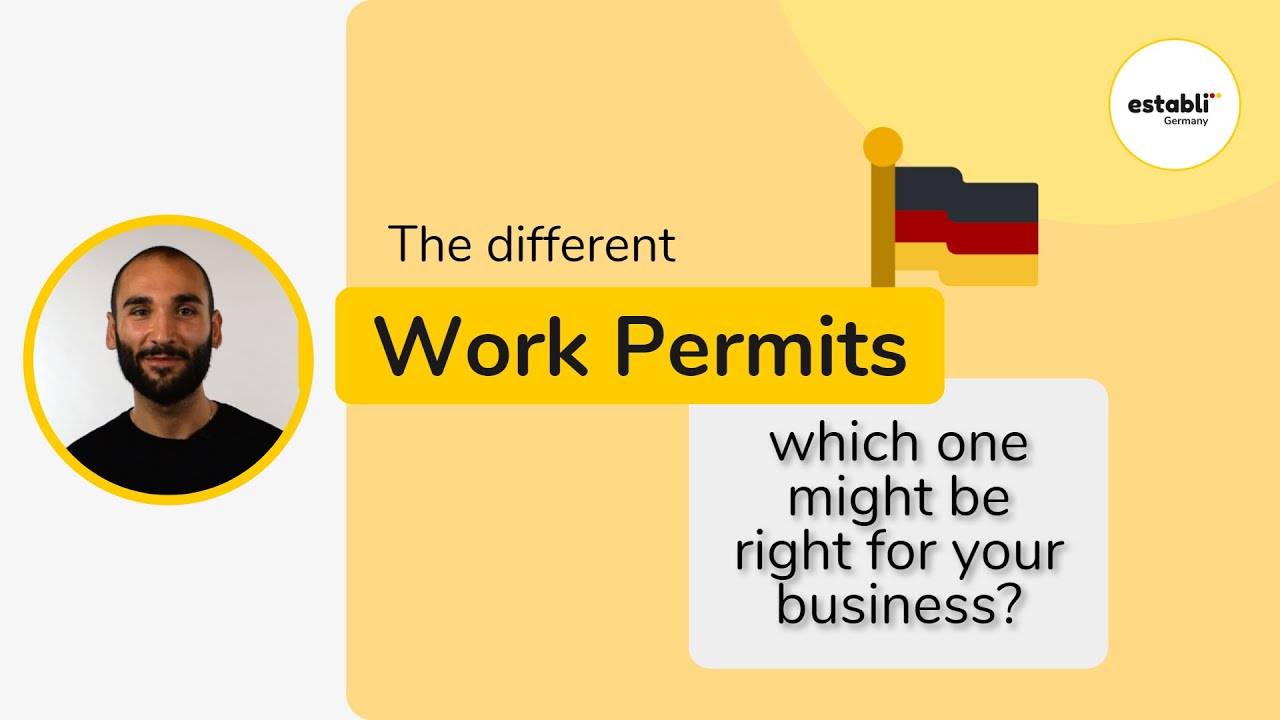 Types of German work permits - YouTube