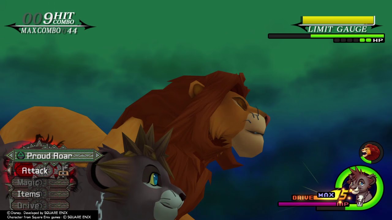 KINGDOM HEARTS 2 BOSS 19 - Scar - YouTube