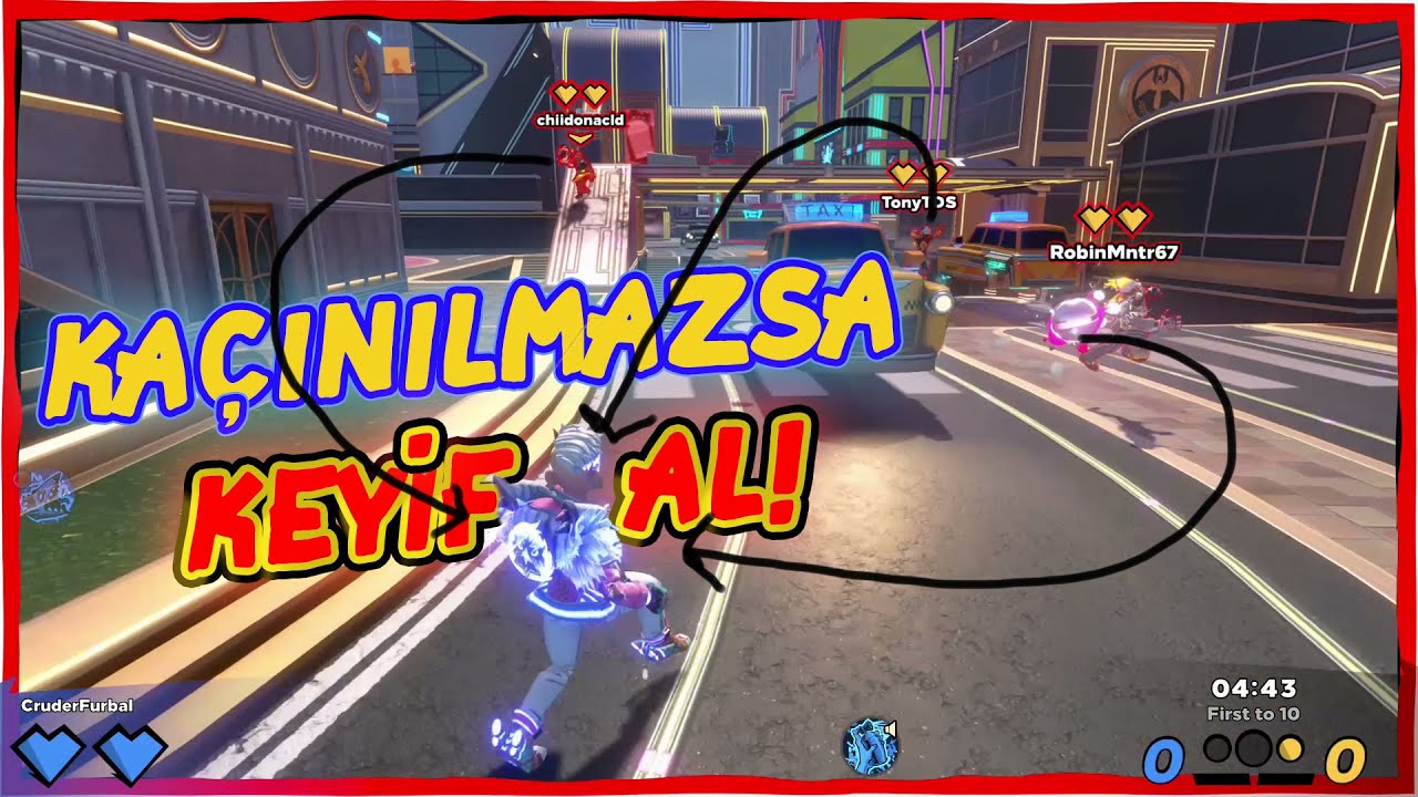 Emerald Rank'da 10dk / Knockout city gameplay #2 - YouTube