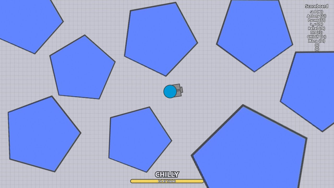 Diep.io - Upgrade Tank Twin/Triplet! [GAMEPLAY] (diep.io/diepio) - YouTube