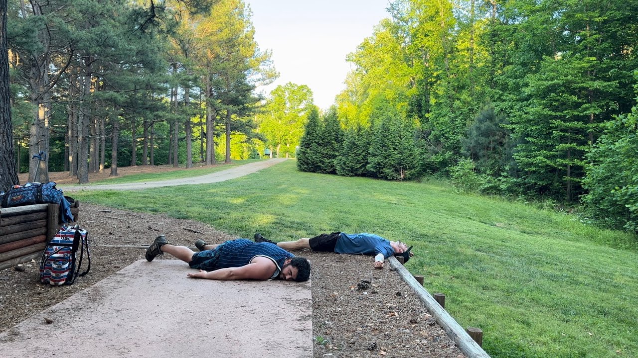 Practice round at Rolling Pines! ALL 24 - YouTube