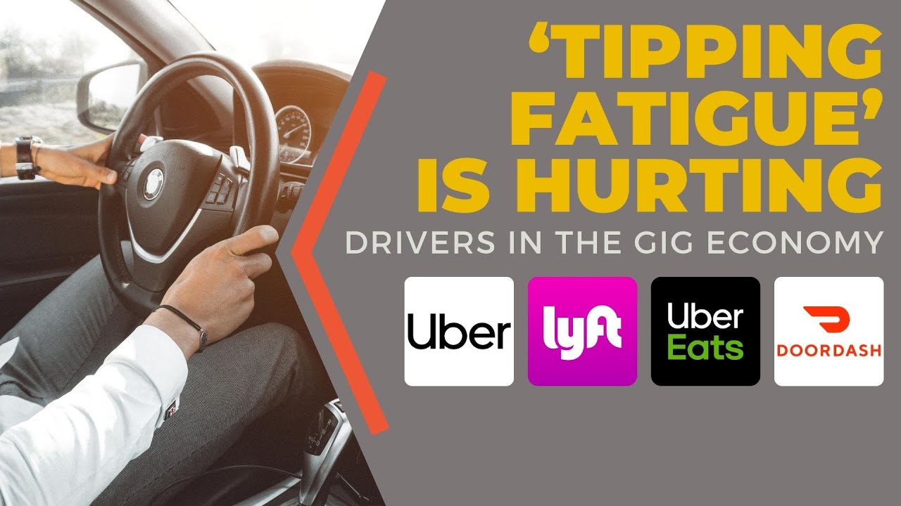 'Tipping Fatigue' Is Hurting Rideshare And Food Delivery Drivers - YouTube