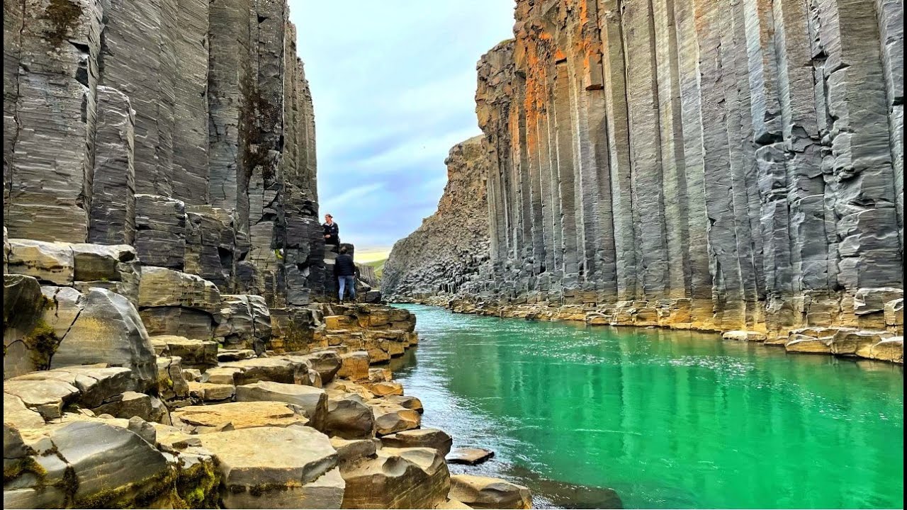 Studlagil Canyon Iceland - 4K - YouTube
