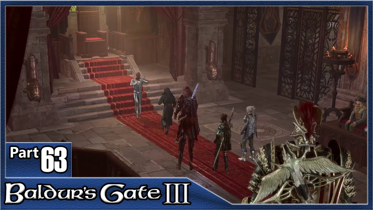Baldurs Gate 3, Part 63 / Wyrm's Rock Prison, Gortash Inauguration ...