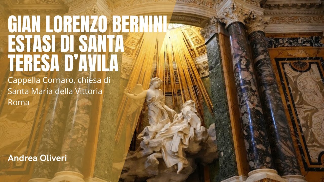 ESTASI DI SANTA TERESA D'AVILA-GIAN LORENZO BERNINI: CAPPELLA CORNARO ...