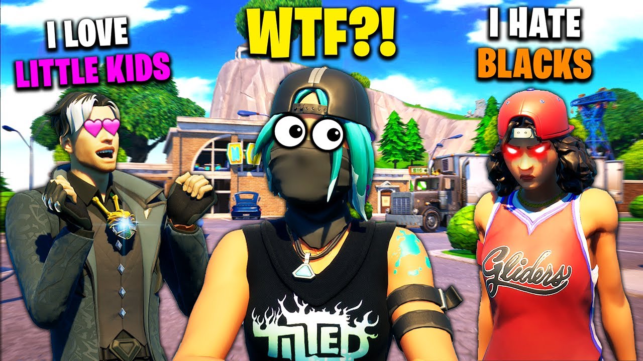 Playing With The MOST TOXIC AND WEIRD People In Fortnite - YouTube