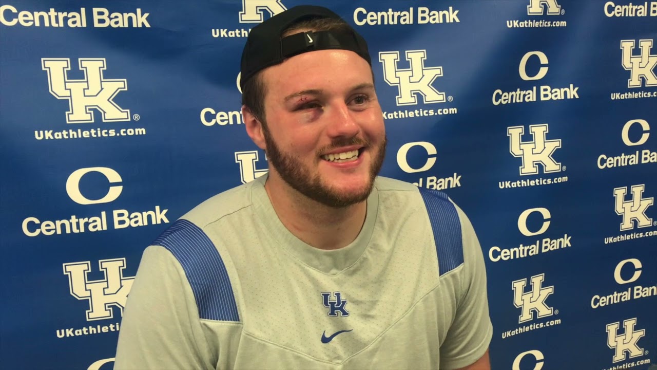Luke Fortner following Kentucky win over Florida - YouTube