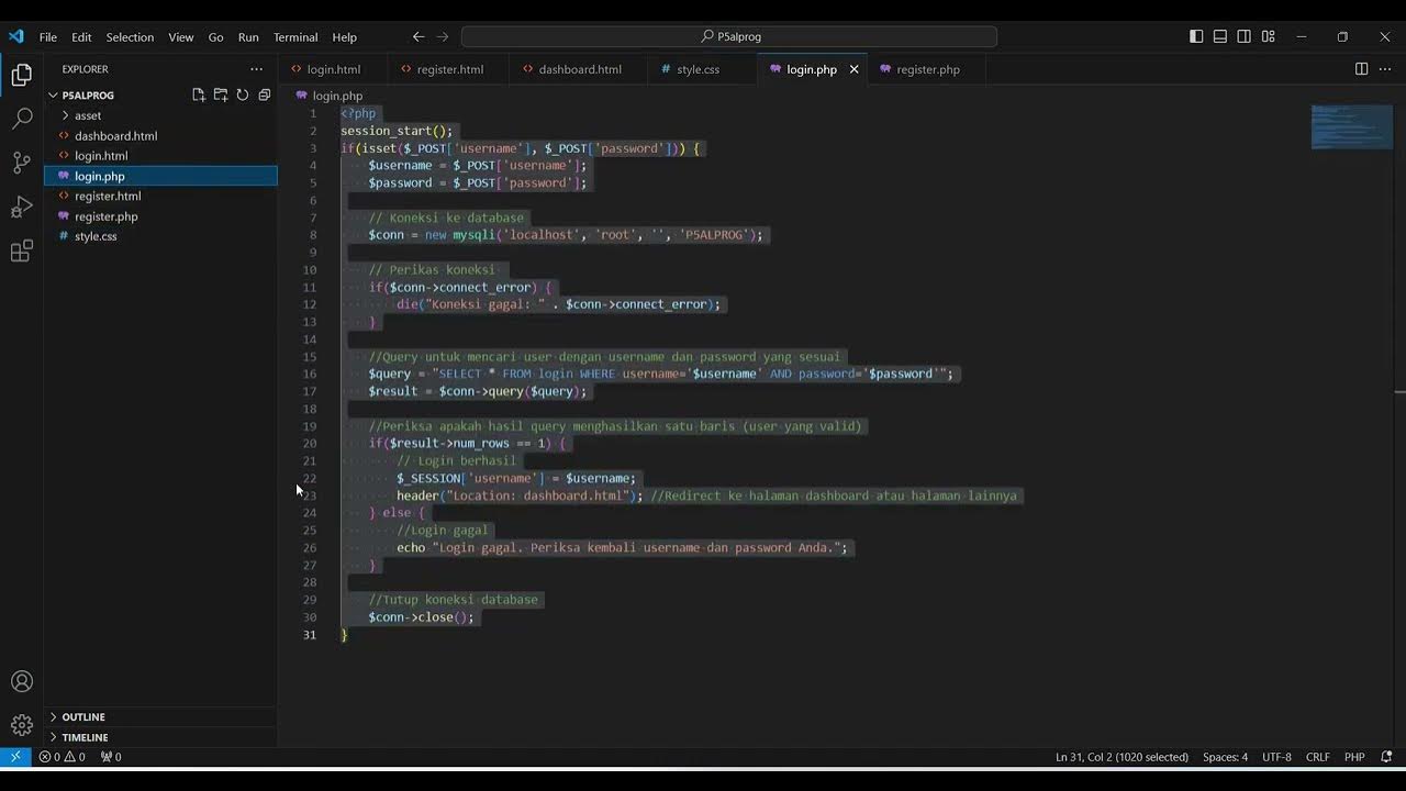 XAMPP to website html - YouTube