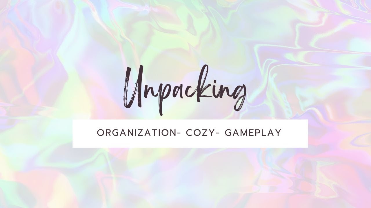 Unpacking - Xbox GamePass - uncut FULL Walkthrough - YouTube
