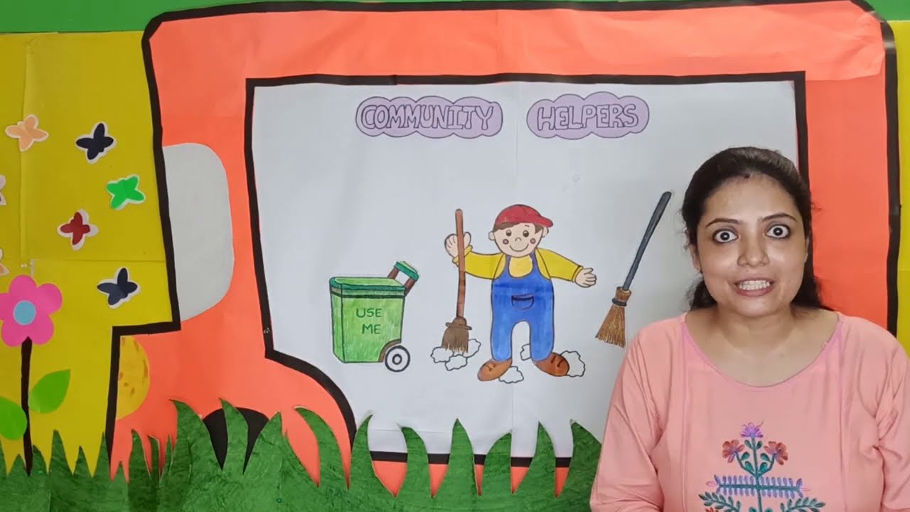 Let Us Learn - Community Helpers - Sweeper || Educational Video by ...