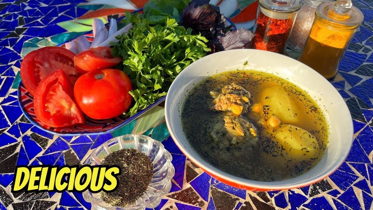 Traditional Azerbaijani Kufte Bozbash Recipe ! - YouTube