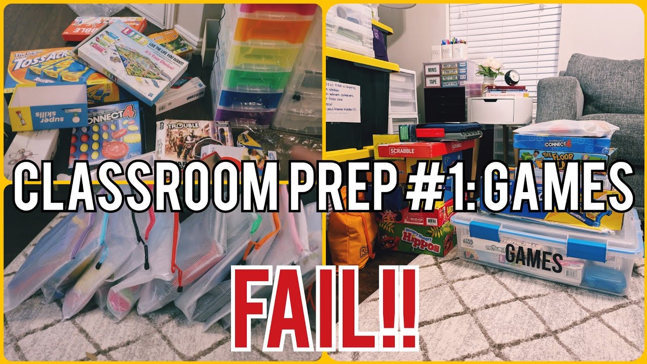Classroom Prep #1 (FAIL!) || S3E4 - YouTube