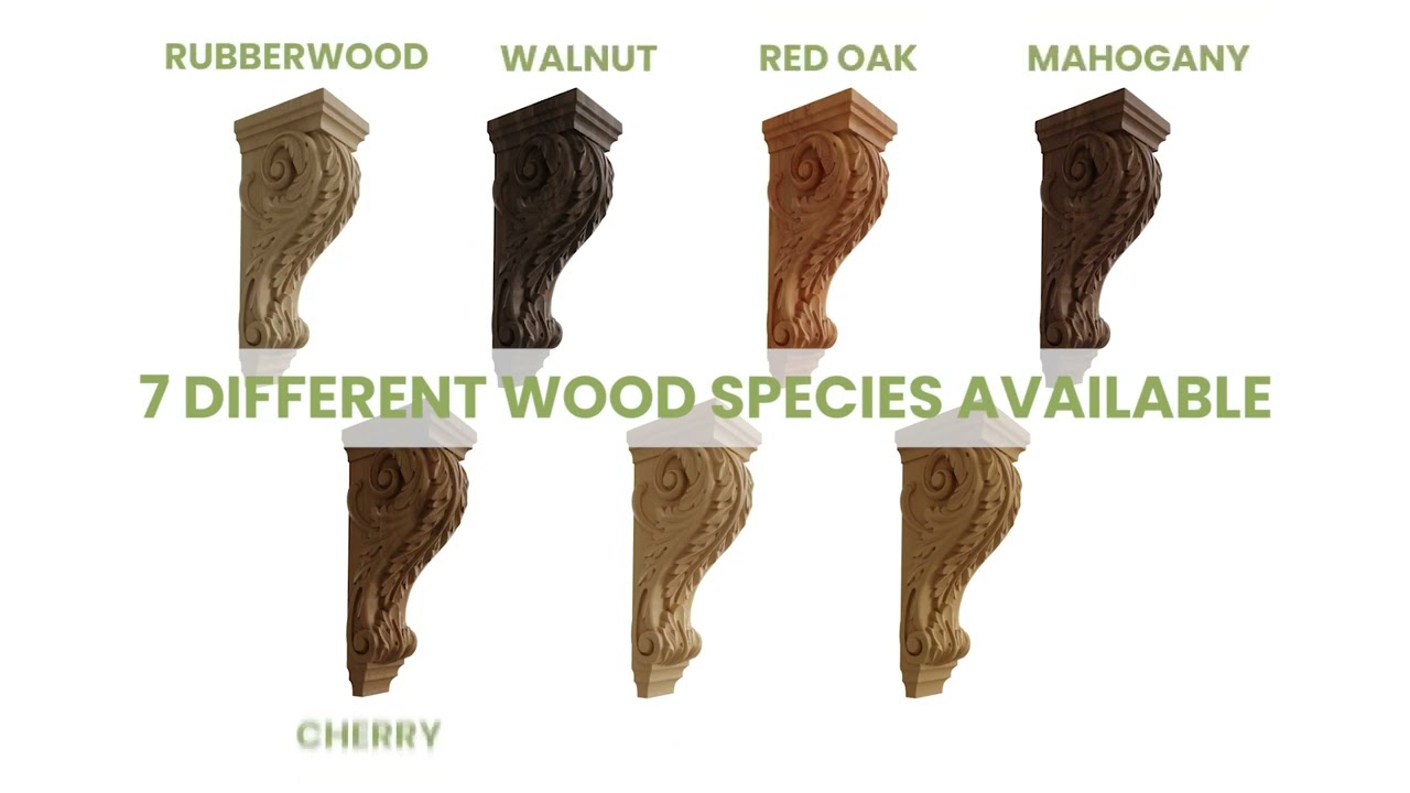 Wood Corbels - YouTube
