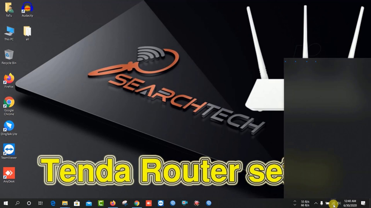 Create Two Wifi Network By One Tenda Router | Create Multiple SSID ...