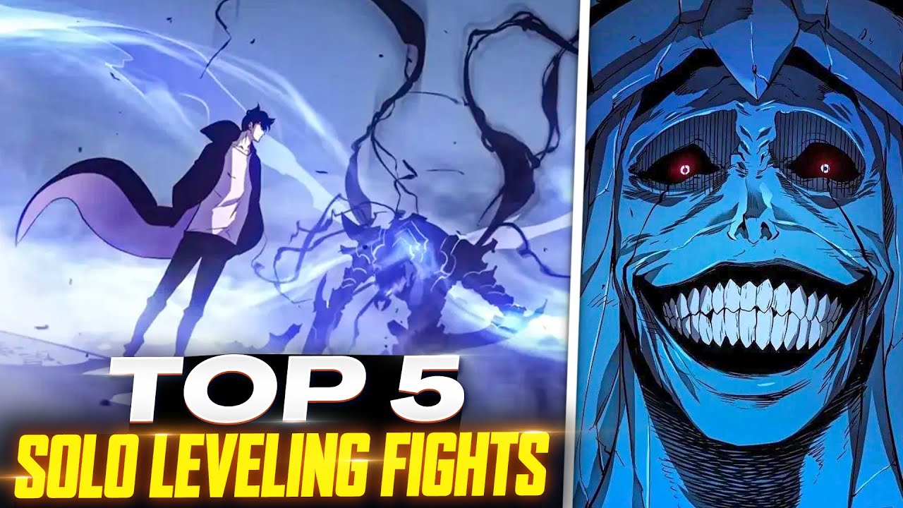 Top 5 Solo Leveling Fights - YouTube