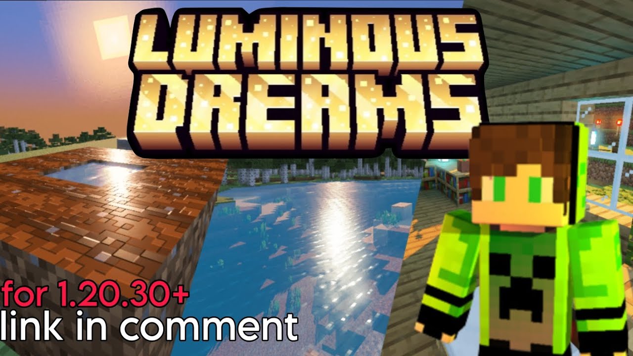 Minecraft luminous dream shader for mcpe for 1.20.30+ #minecraft # ...