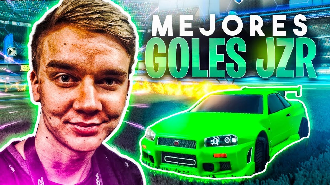 LOS MEJORES GOLES DE JZR! Rocket League freestyle Moiments - YouTube