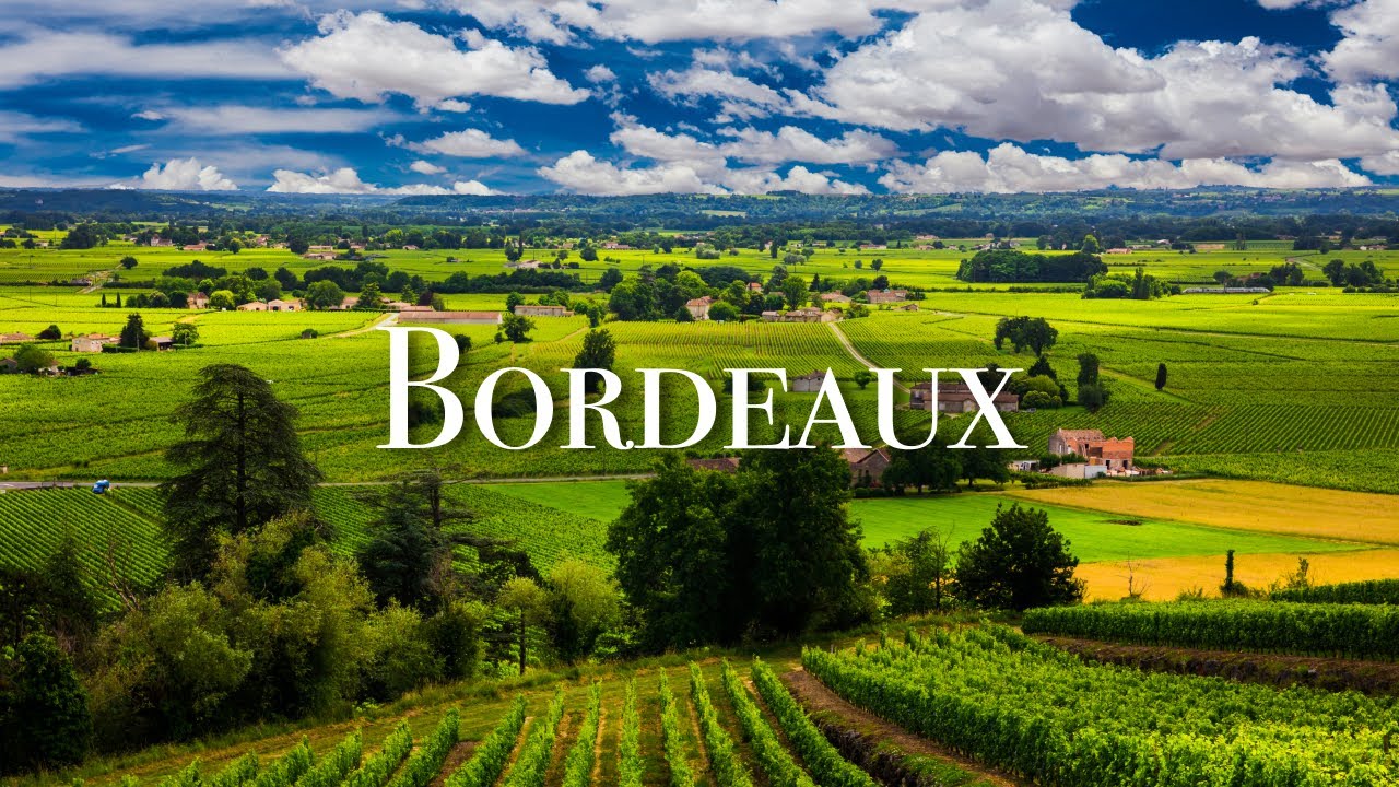 🇫🇷 FLYING OVER BORDEAUX - THE WINE CAPITAL (Drone Footage)(4K Ultra HD ...