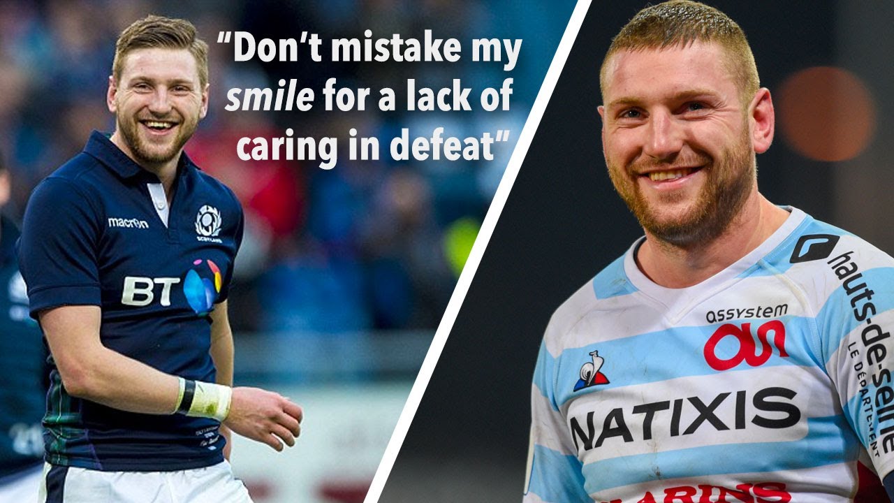 Finn Russell smiling after making a mistake - YouTube