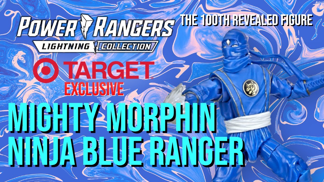 Power Rangers Lightning Collection- Mighty Morphin Ninja Blue Ranger ...