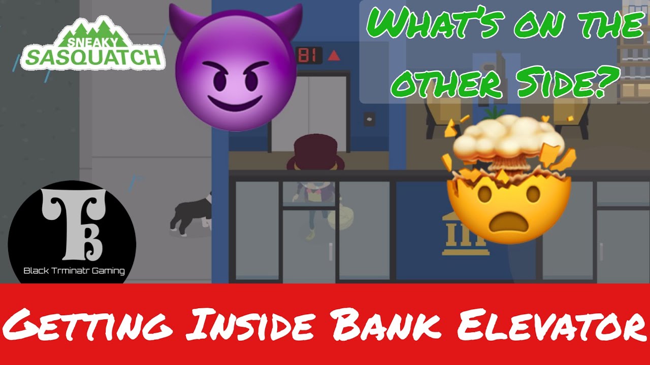Sneaky Sasquatch: What's Inside the Bank Elevator? - YouTube