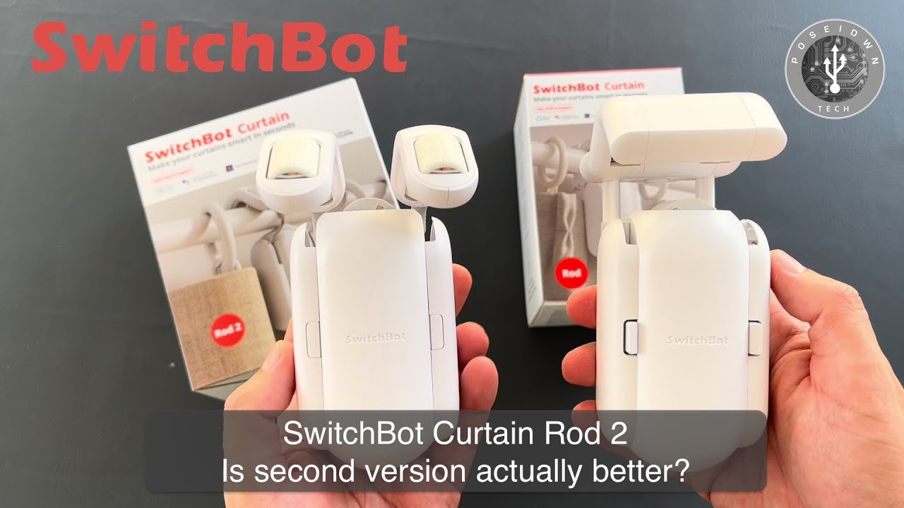 SwitchBot Curtain Rod 2 - Is it actually better? - YouTube